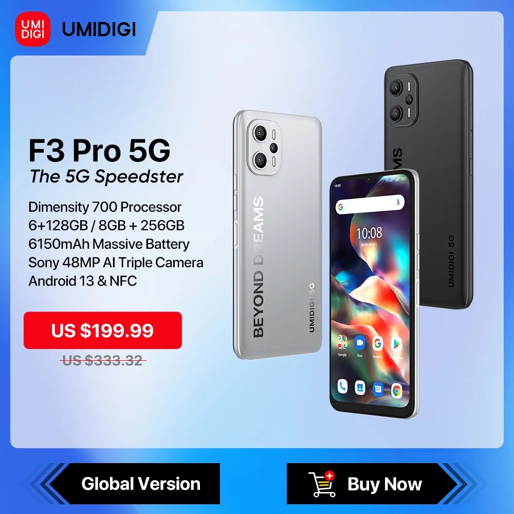 UMIDIGI F3 PRO 5G Phone, - ChapatuPromo