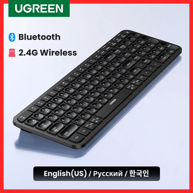 UGREEN Keyboard Wireless Bluetooth & - ChapatuPromo